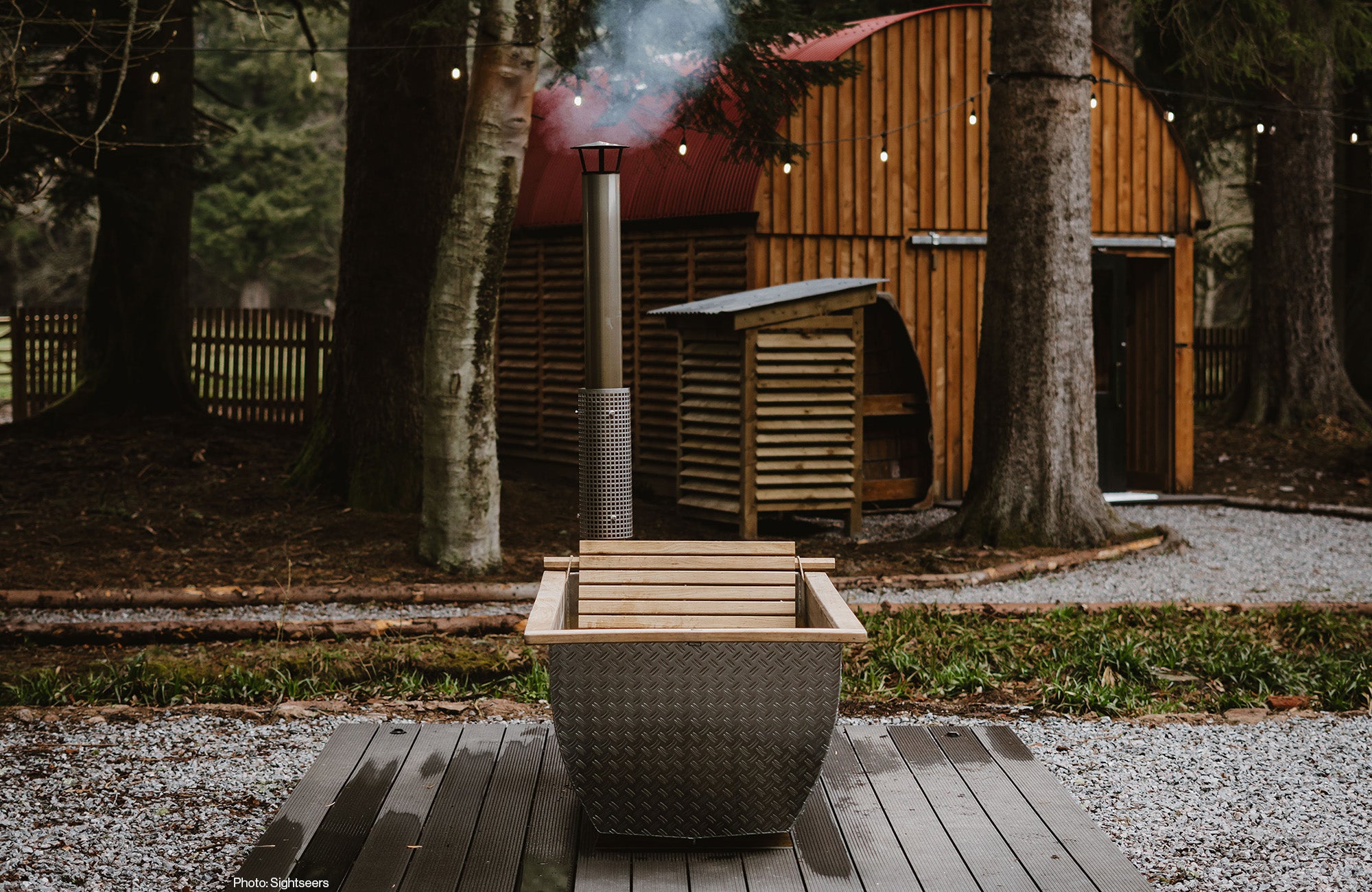 Buy Wood-Fired Hot Outdoor Bath Tub & More